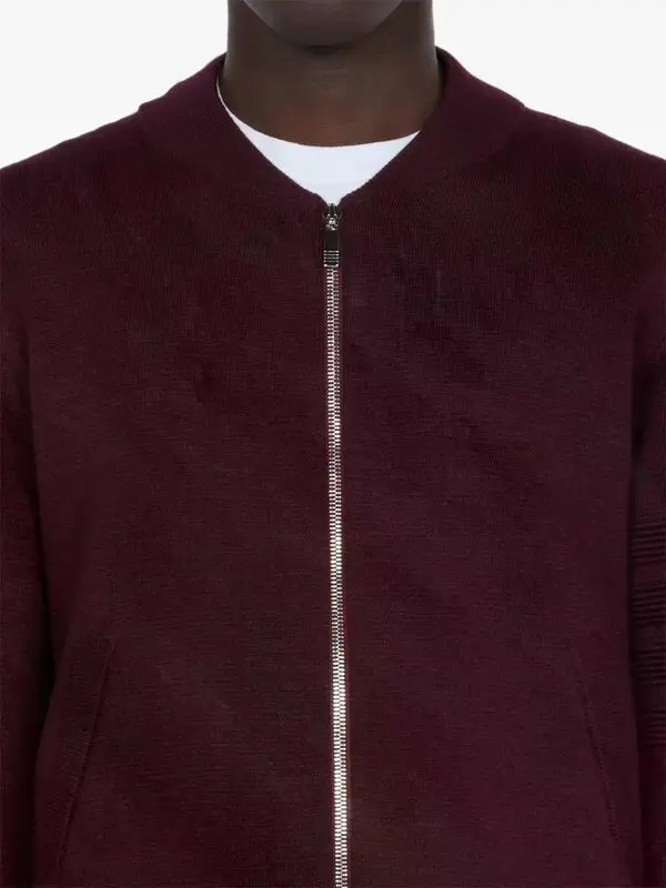 Thom Browne 4-bar Zip-up Cardigan