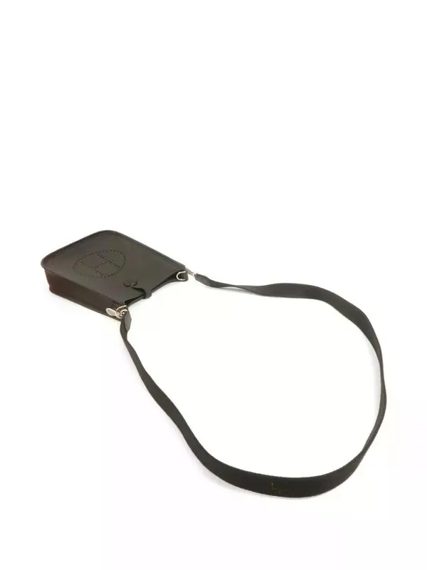 Hermès Evelyne Calfskin Shoulder Bag - Black