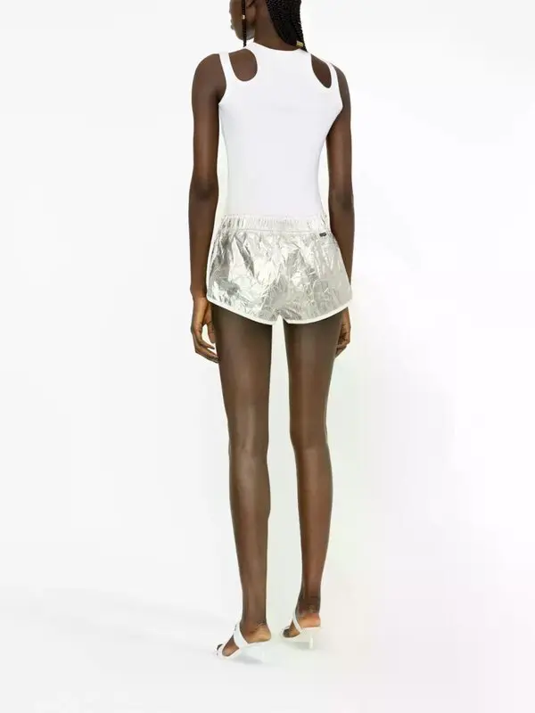 TOM FORD Metallic Crinkle Running Shorts