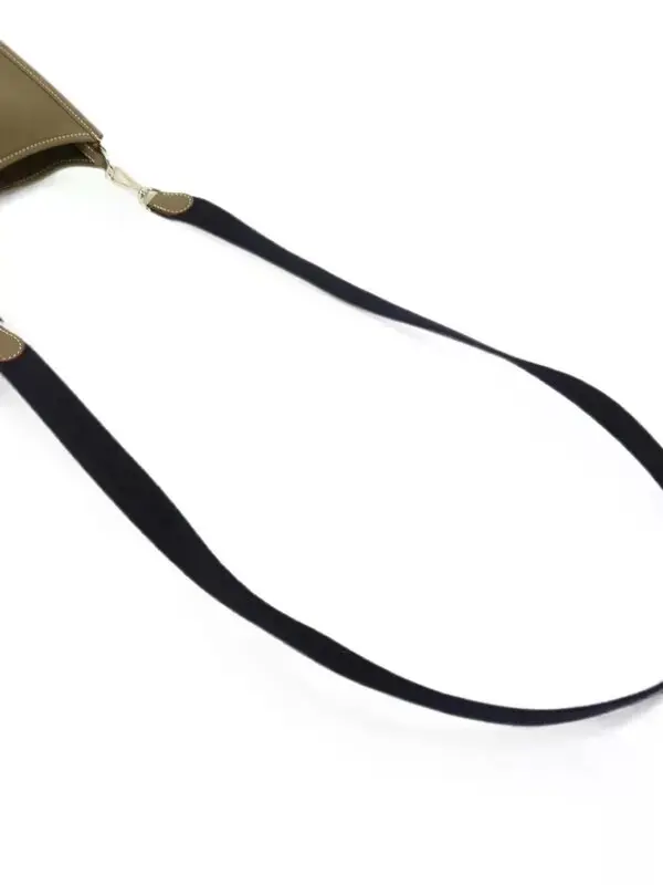 Hermès Tpm Evelyne Leather Shoulder Bag - Grey