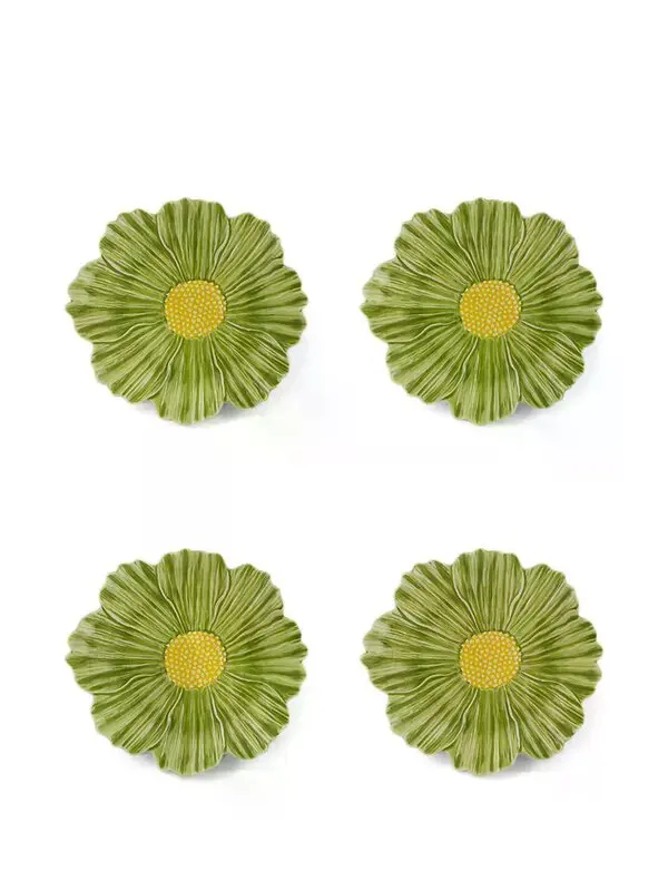 BORDALLO PINHEIRO Cosmos Desert Plate - Green