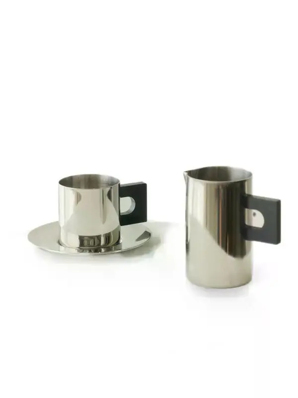 LOUISE ROE S.r Polished-finish Geometric-handle Pitcher - Silver