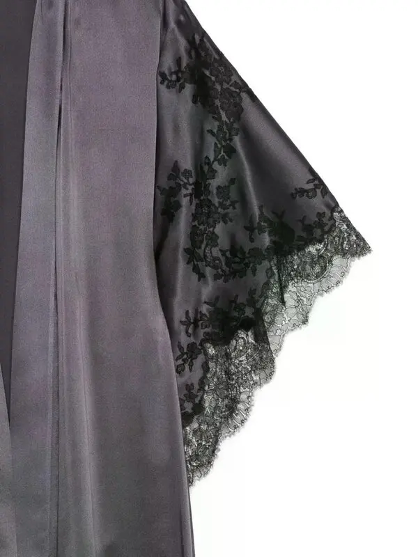 Carine Gilson Lace-trim Robe