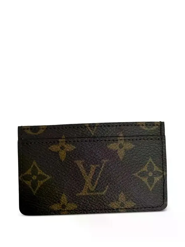 LOUIS VUITTON 2018 Monogram Cat Nap Card Holder