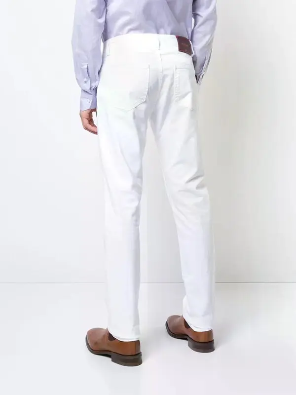 Isaia Slim-fit Trousers