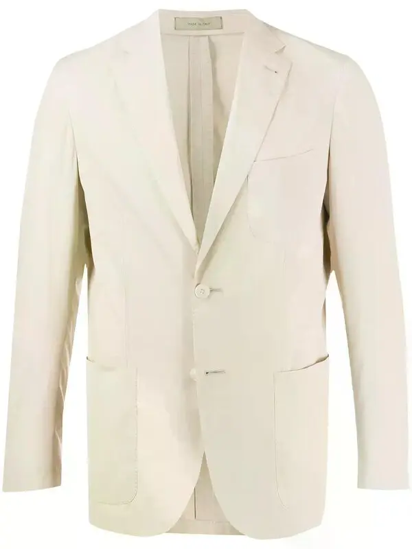 Corneliani Single Breasted Blazer - Neutrals