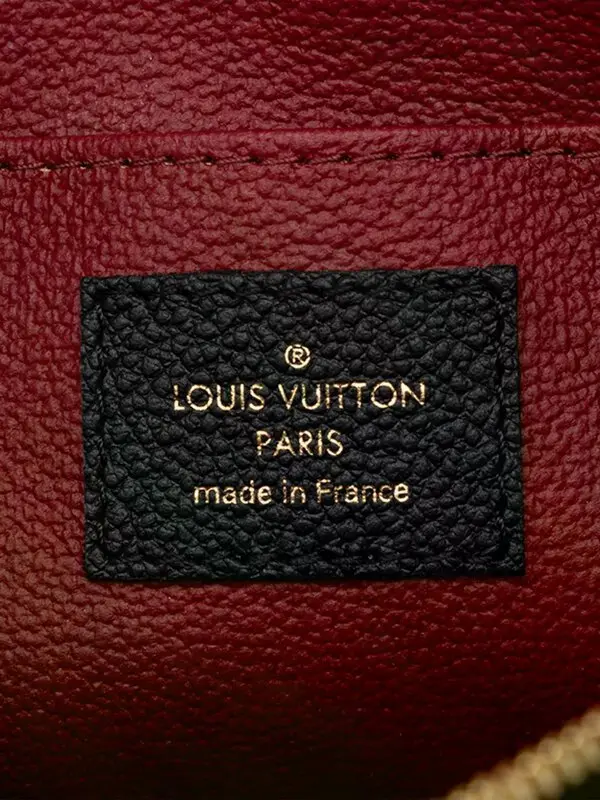LOUIS VUITTON 2010-2026 Bicolor Monogram Empreinte Giant Cosmetic Pouch - Black
