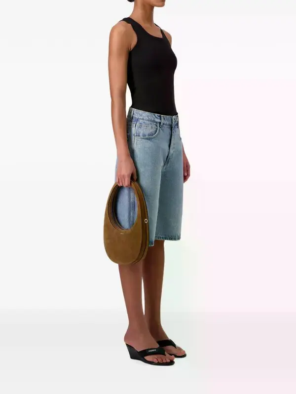 Coperni Logo-plaque Shorts - Blue