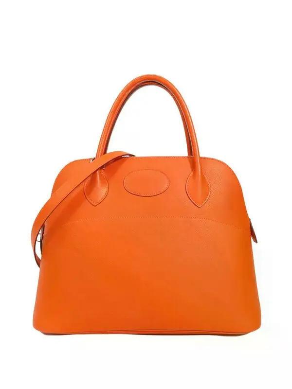 Hermès 2007 Epsom Bolide 31 Satchel - Orange