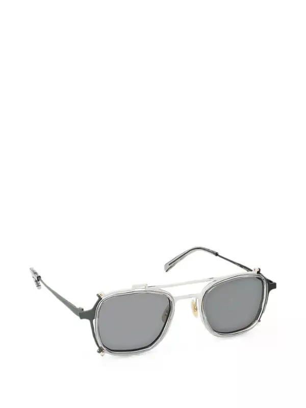 MASAHIRO MARUYAMA Geometric-frame Sunglasses