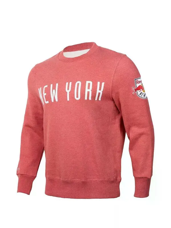 Mitchell & Ness Logo-print New York Sweatshirt - Red