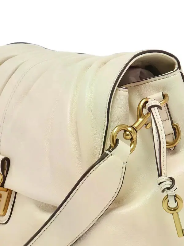 Marc Jacobs Cristina Ruched Leather Crossbody Bag