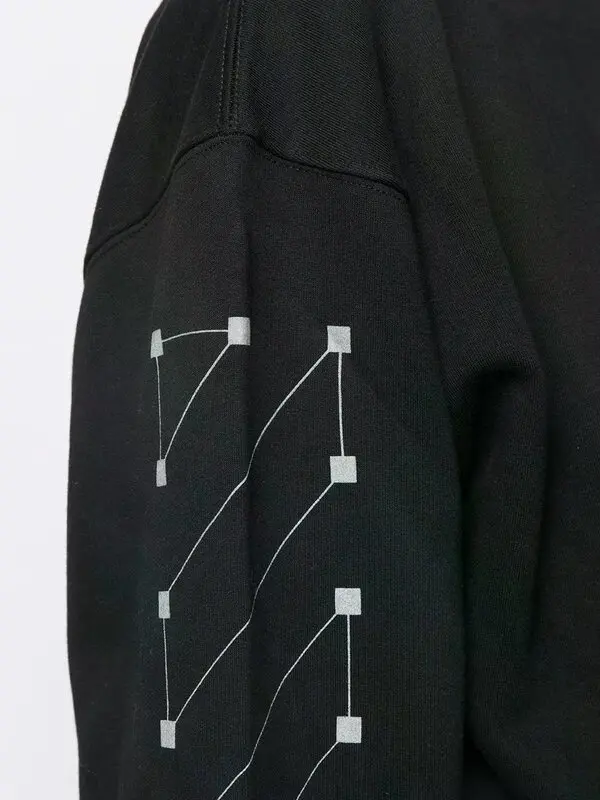 Off-White Diagonal Sweatshirt