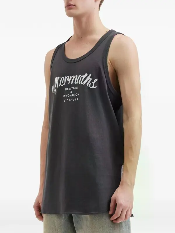 AFTERMATHS Logo-print Tank Top
