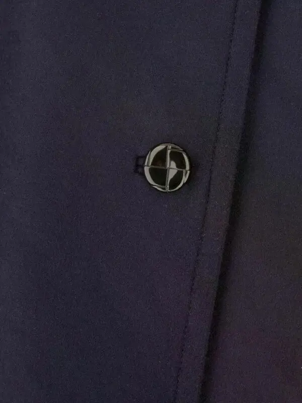 BLAZÉ MILANO Virgin Wool Smiley Pocket Coat