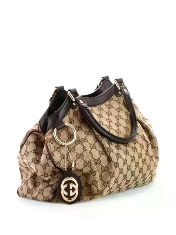 Gucci Sukey Gg Canvas Medium Tote Bag