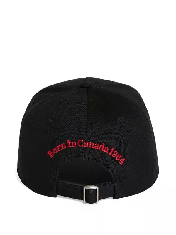 Dsquared2 Logo-patch Cotton Baseball Cap