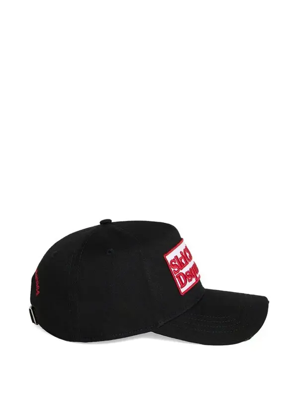 Dsquared2 Logo-patch Cotton Baseball Cap