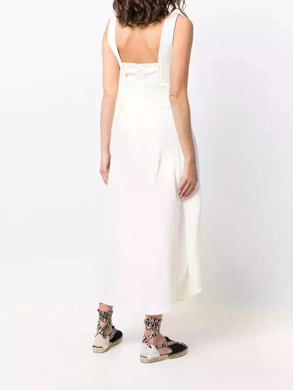 Stella McCartney Sweetheart Neck Midi Dress