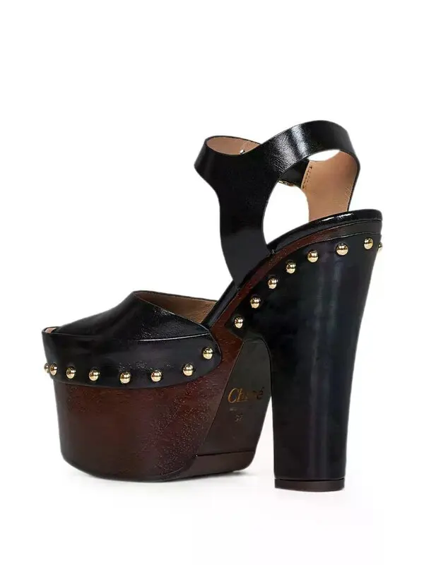 Chloé Meret Studded Platform Sandals