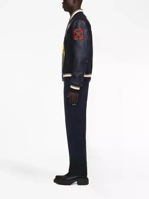 Off-White Moon Phase Bomber Jacket