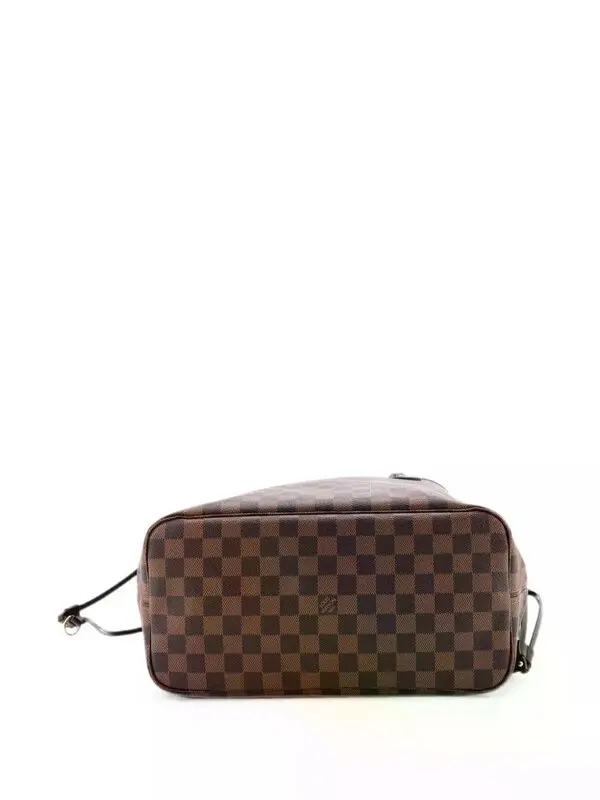 LOUIS VUITTON Neverfull Damier Mm Tote Bag - Brown
