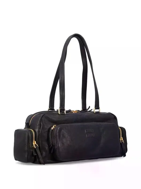 Miu Miu Multi-pocket Leather Tote Bag