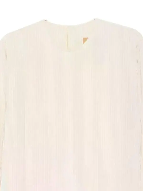 UMA WANG Plissé Long-sleeve Blouse