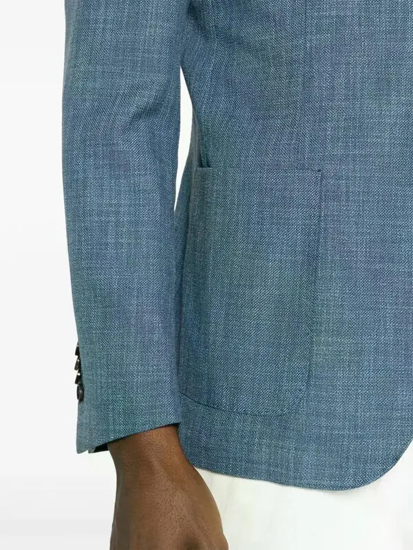 Corneliani Mélange Single-breasted Blazer