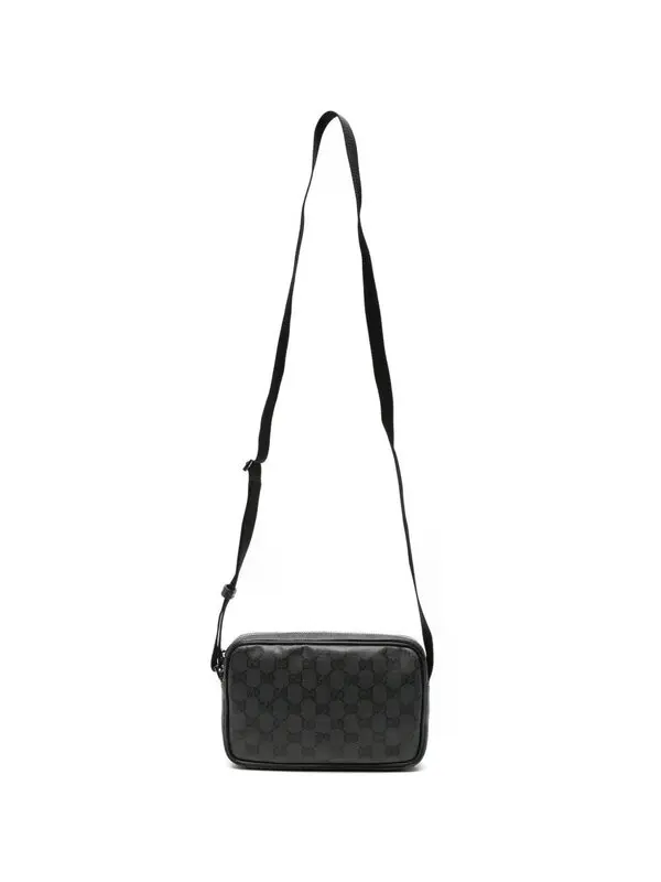 Gucci Gg Supreme Messenger Bag - Black