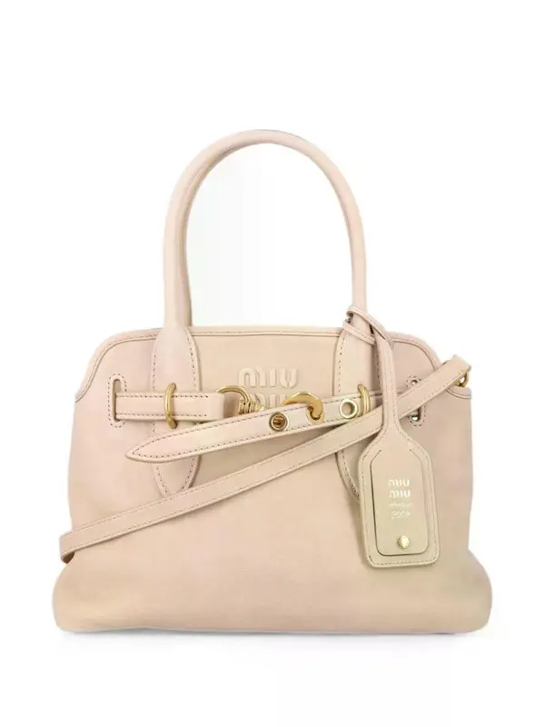 Miu Miu Aventure Nappa Leather Tote Bag