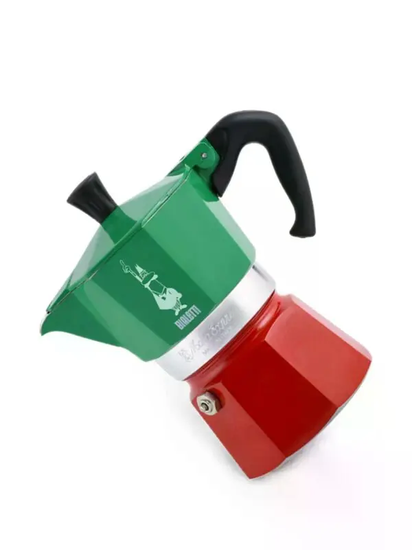 BIALETTI Moka Express Tricolore Espresso Maker - Red