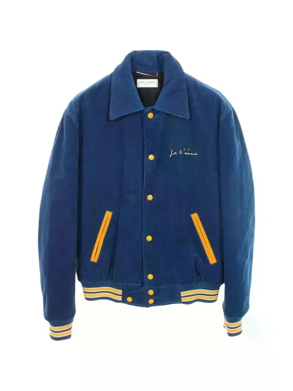 Saint Laurent Corduroy Bomber Jacket