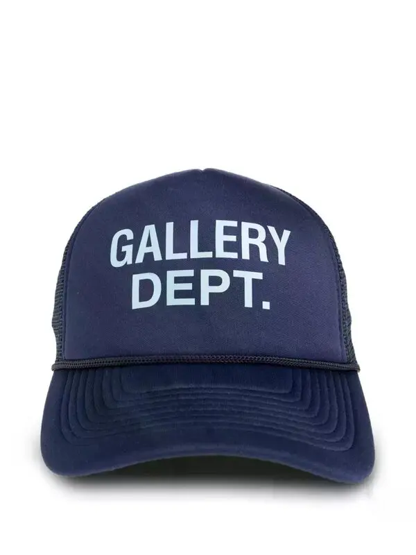 GALLERY DEPT. Logo-print Mesh-panel Baseball Cap - Blue
