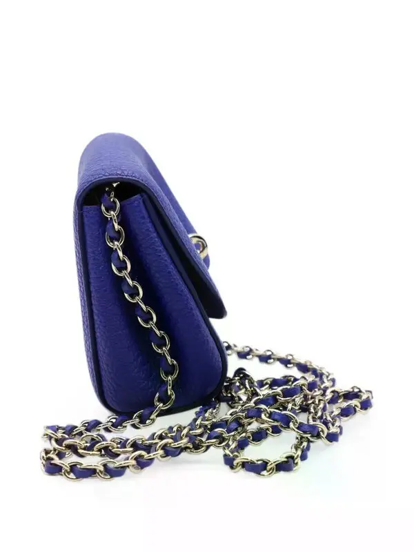 Mulberry Lily Turn-lock Shoulder Bag - Blue