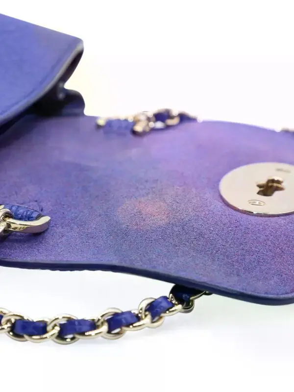 Mulberry Lily Turn-lock Shoulder Bag - Blue