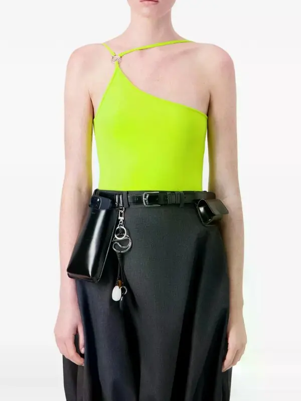 Coperni One-shoulder Ring-detail Swimsuit