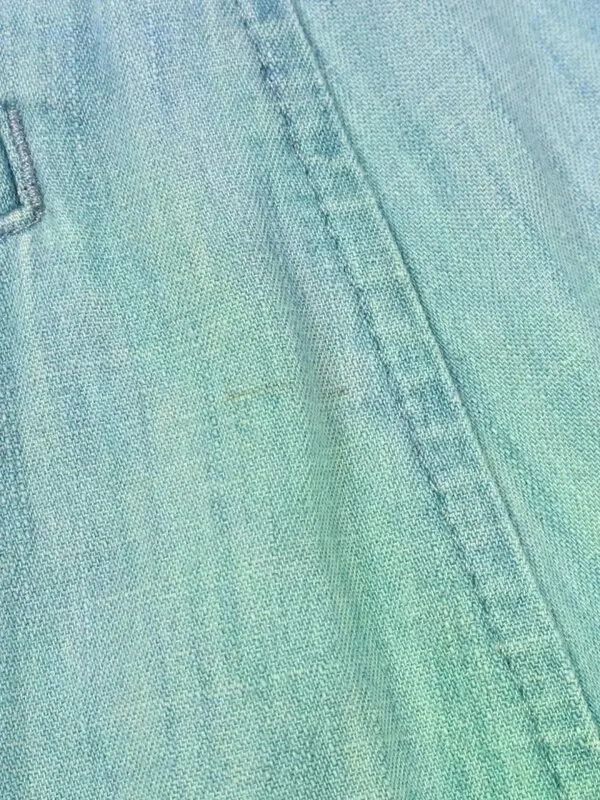 Gucci Logo Embroidery Wide-leg Jeans