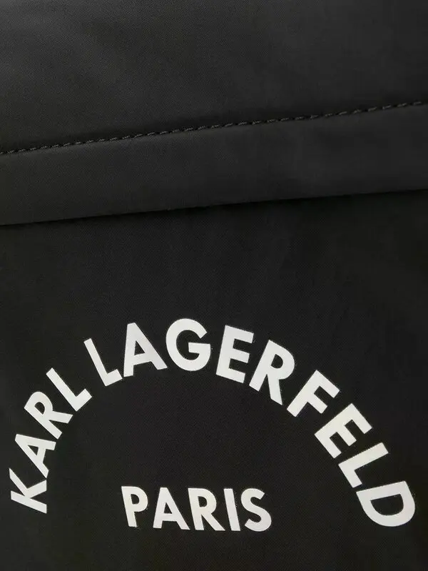 Karl Lagerfeld Address-print Backpack