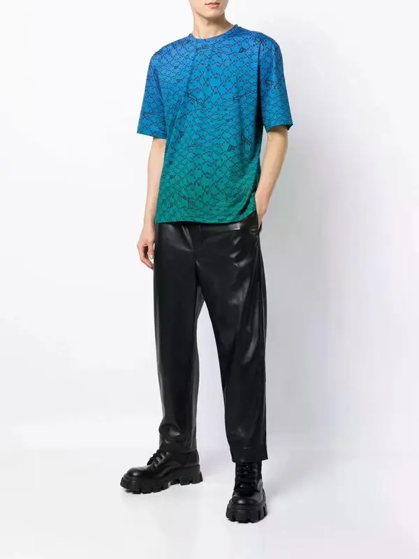 Off-White Monogram-print Faded T-shirt