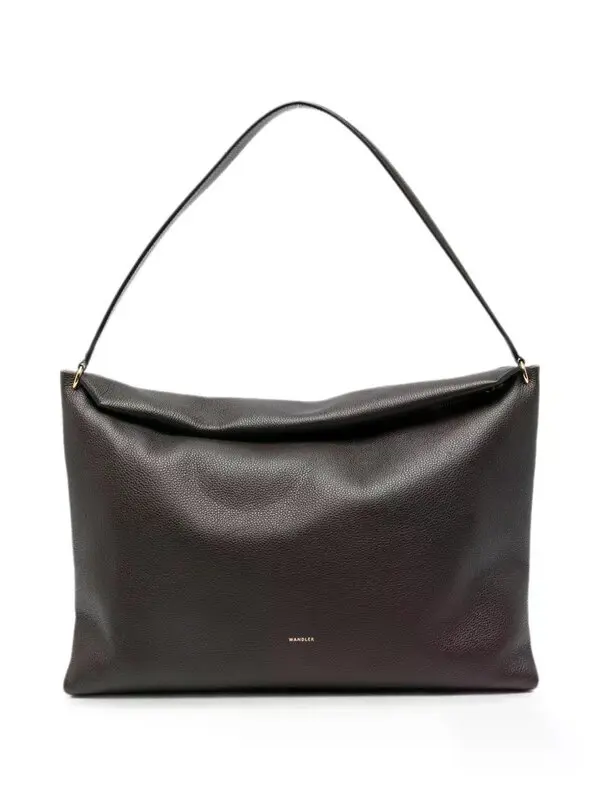 WANDLER Grainy-leather Tote Bag - Brown