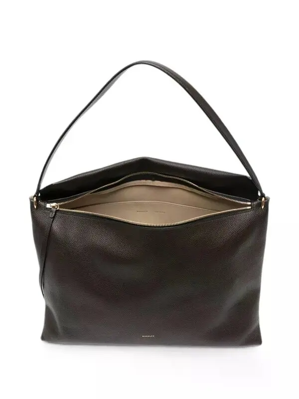 WANDLER Grainy-leather Tote Bag - Brown