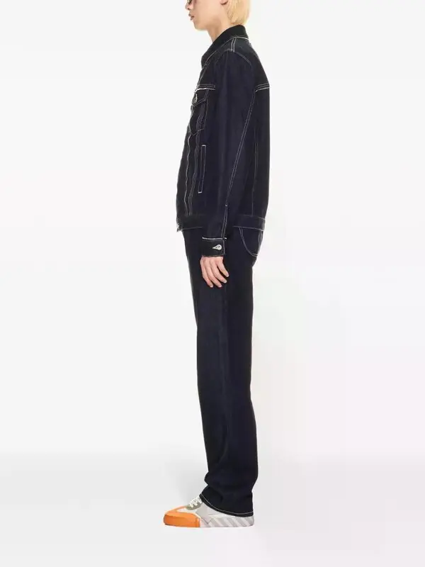 Off-White Zip-detail Denim Jacket