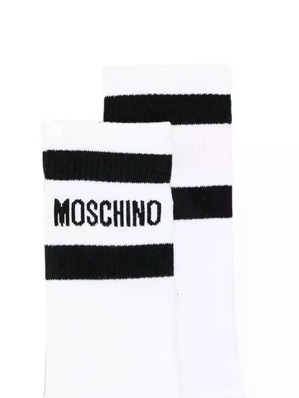 Moschino Logo-detail Socks