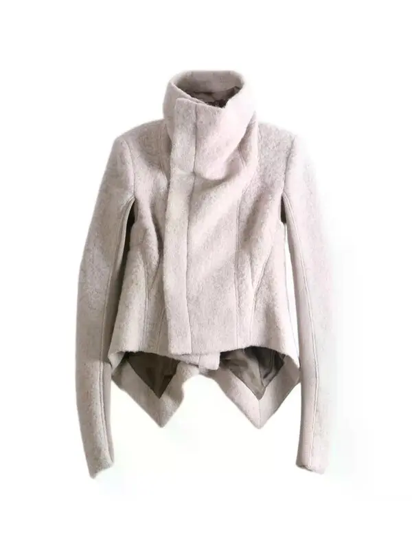 Rick Owens Asymmetric High-neck Jacket