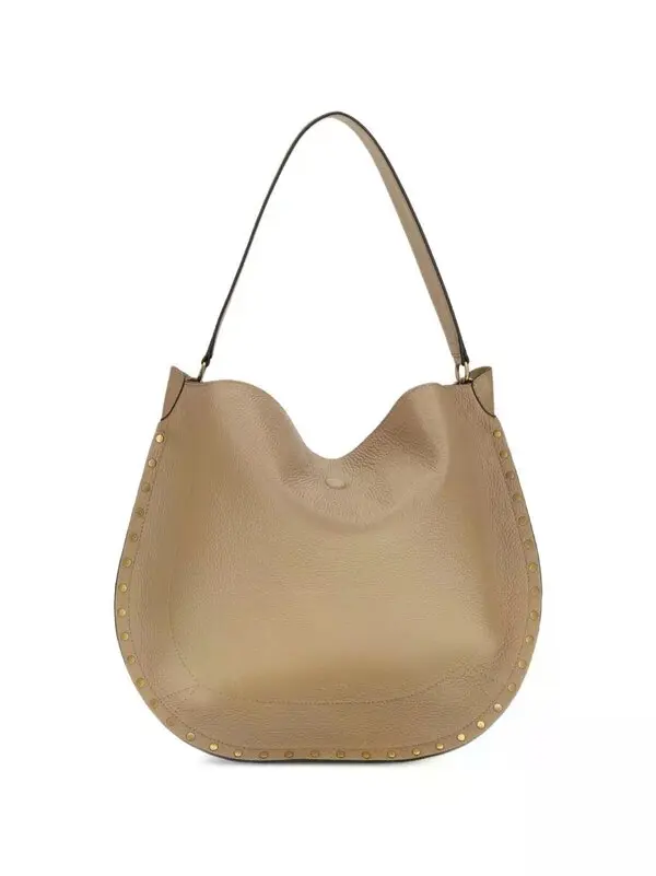Isabel Marant Étoile Oskan Leather Shoulder Bag - Neutrals