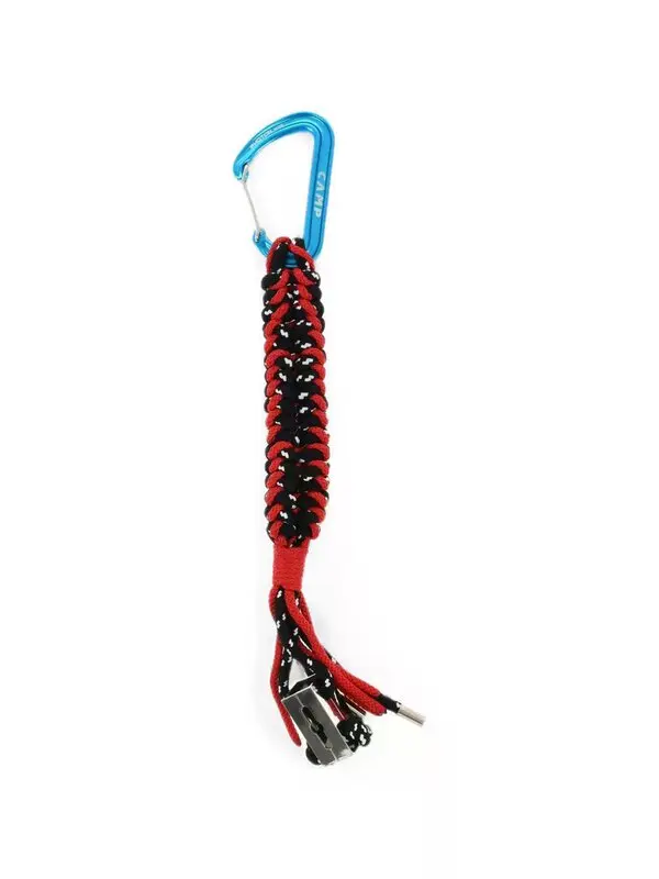 Dsquared2 Braided Carabiner Keyring - Red