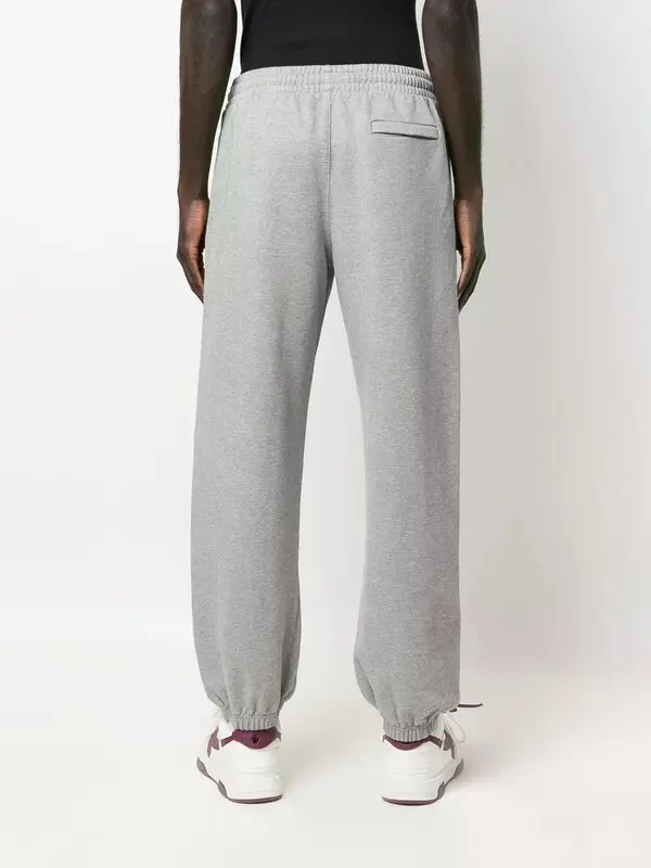 Off-White Helvetica Logo Track Pants - Grey