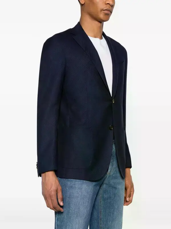 Corneliani Single-breasted Wool Blazer