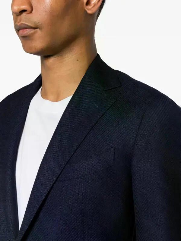 Corneliani Single-breasted Wool Blazer